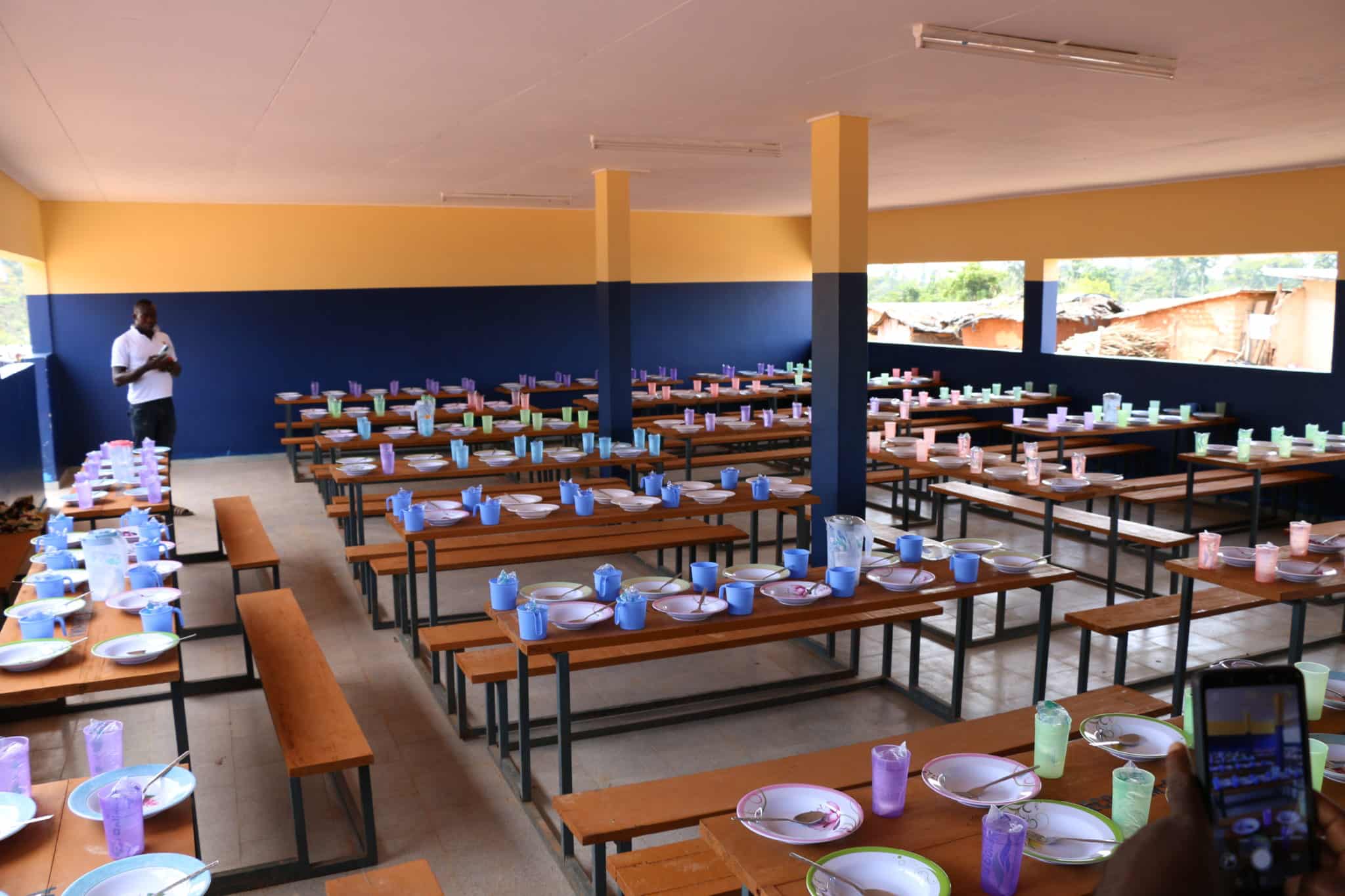 Cantine de Nadjette, Côte d'Ivoire - Fonds Solidaire Valrhona
